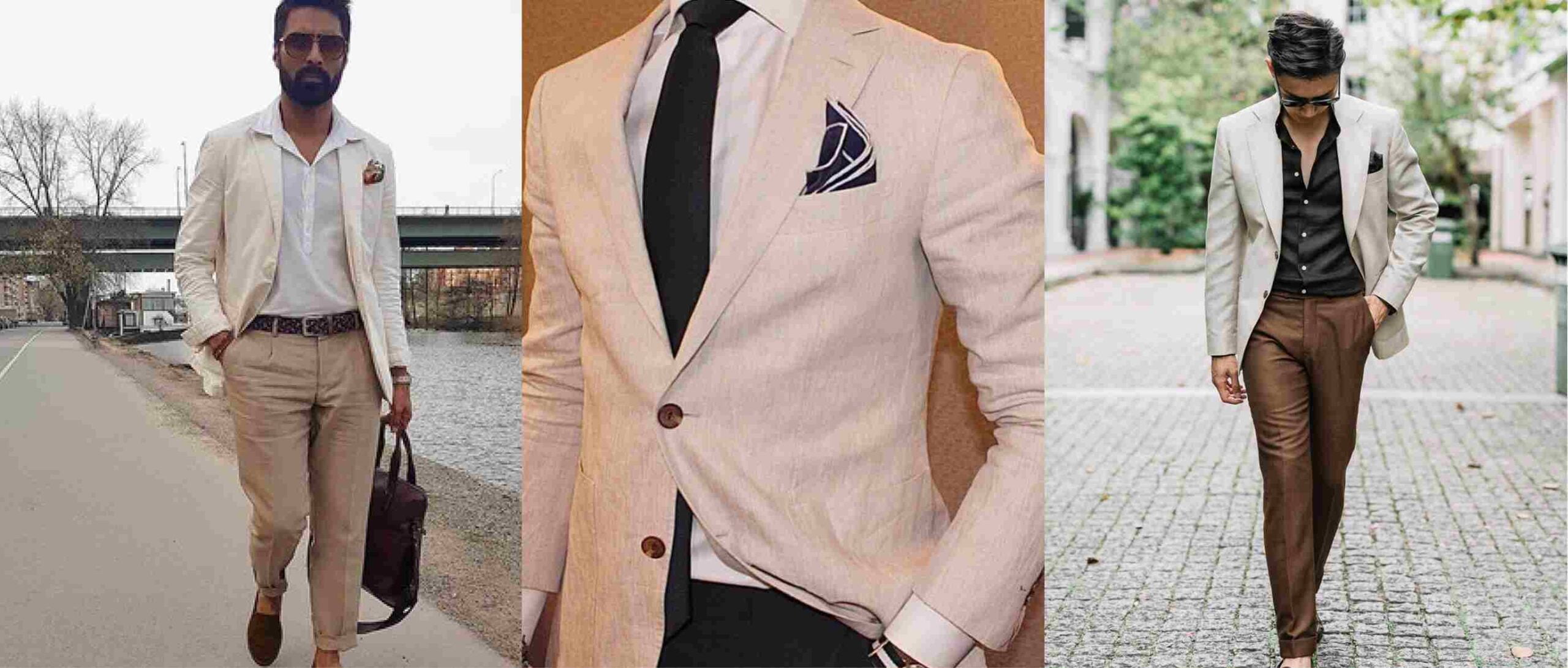 Beige Blazer Men's Combinations: 7 Ideas to Look Classy